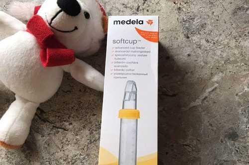 Поильник medela softcup новый медела