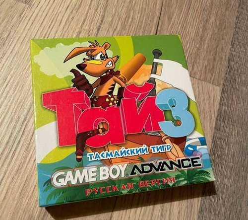 Тай 3 Тасманийский тигр GBA