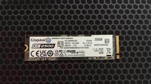 SSD Kingston KC2500 250GB