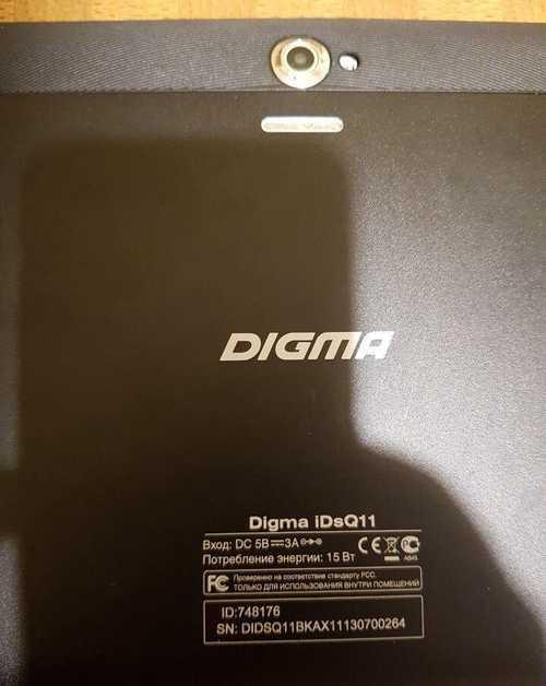 Планшет Digma iDsQ11