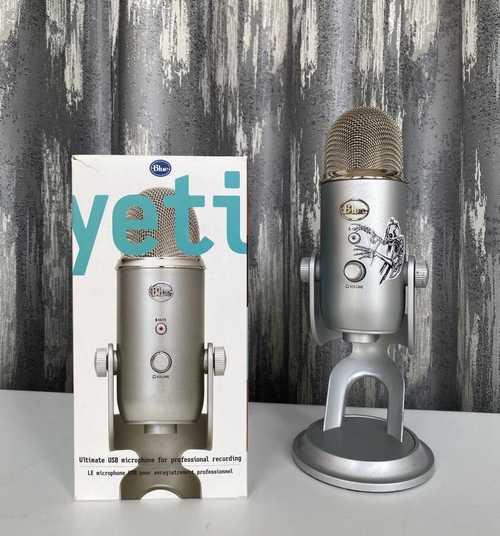 USB-микрофон Blue Microphone Yeti (Серебряный )