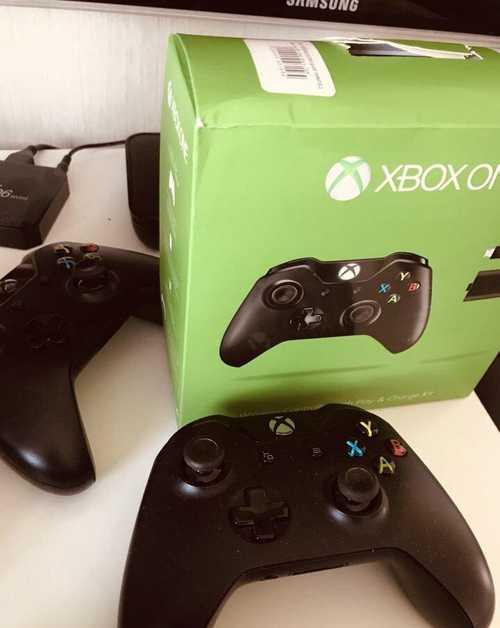 Xbox one 500gb 2джойстика