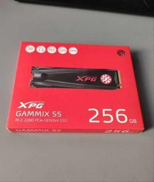 SSD диск adata XPG Gammix S5 256гб