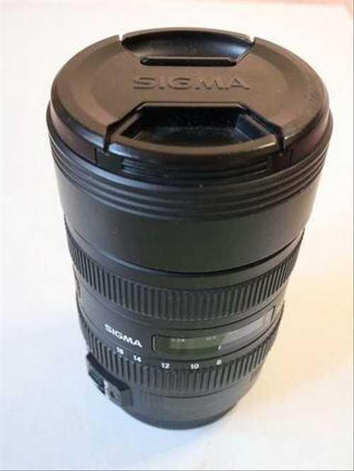 Sigma 8-16mm f4.5-5.6 (для Canon EF-S)