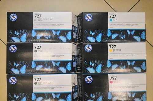 Картриджи HP №727 повышенной емкости 300ml