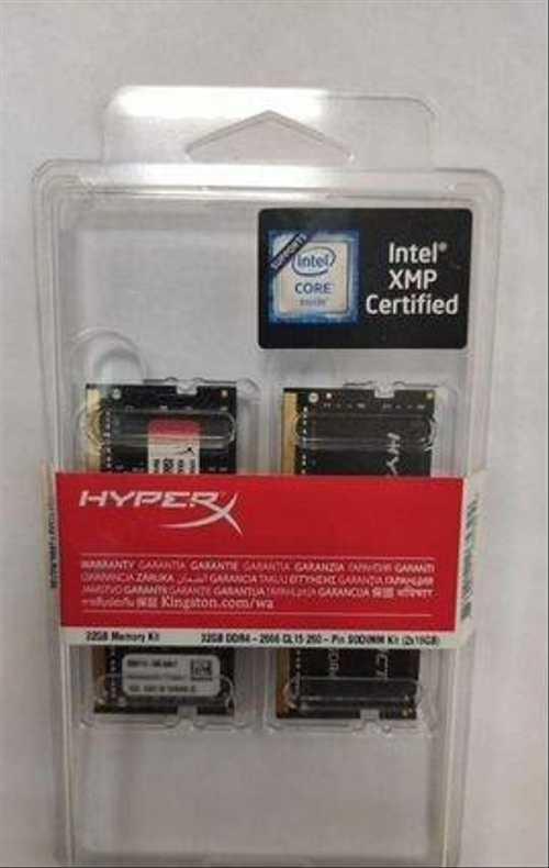 HyperX Impact HX426S15IB2K2/32 Memoria 32GB Kit*(2