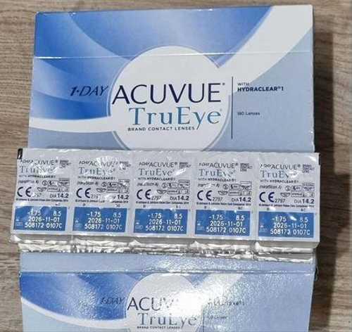 Линзы контактные acuvue trueye -1.75/8.5
