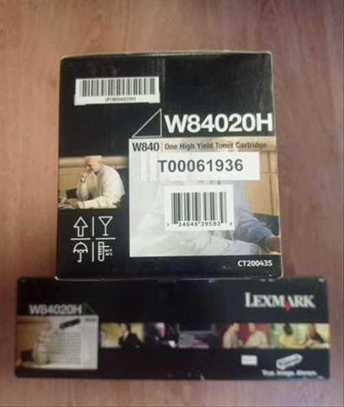 Картридж lexmark W84020H