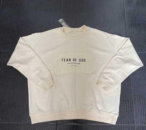 Свитшот кофта fear of god FOG essentials L