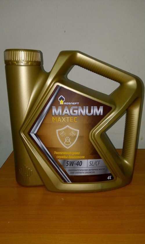 Масло Роснефть Magnum Maxtec 5w40