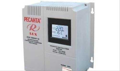 Стабилизатор напряжения Ресанта асн-3000 Н/1-Ц Lux