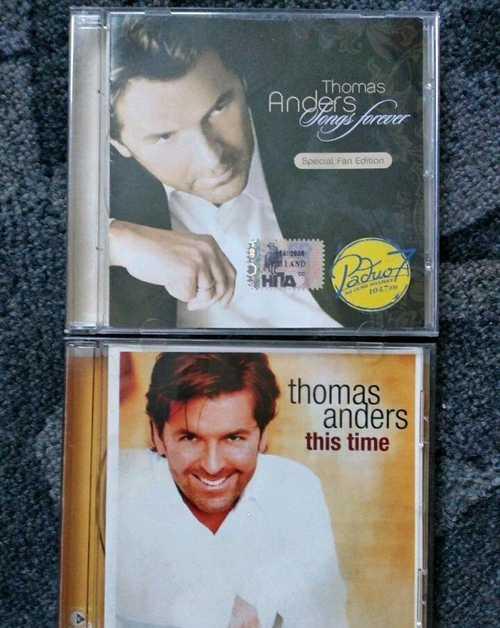 CD диски. Томас Андерс Thomas Anders