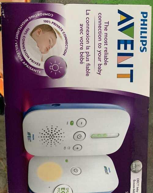 Радионяня Philips avent SCD 501 новая в коробке