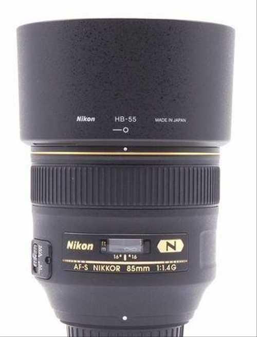 Объектив комиссионный Nikon 85mm f/1.4G AF-S Nikko