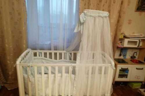 Детская кроватка baby Italia