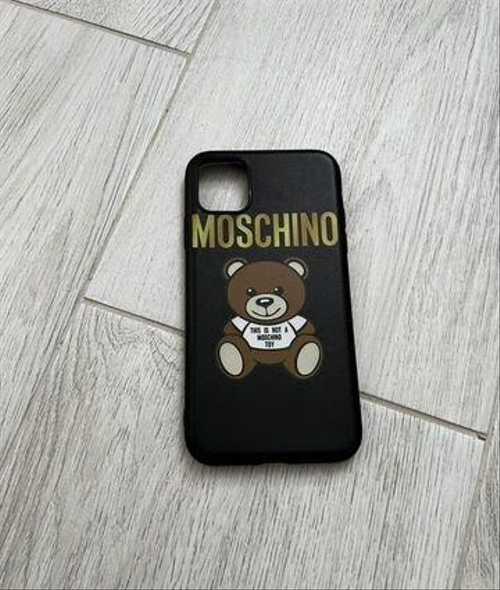 Чехол на iPhone 11 love moschino