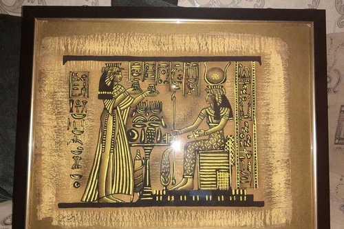 Картина, папирус из египта