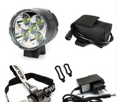 Фара велосипедная 5 X cree XM-L T6 LED
