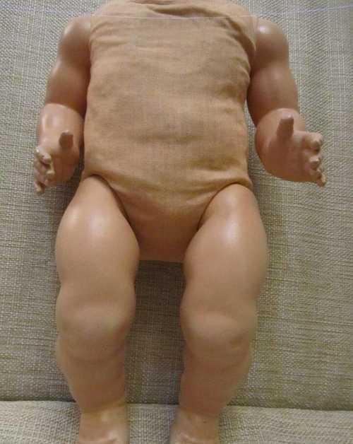 Тело антикварной немецкой куклы