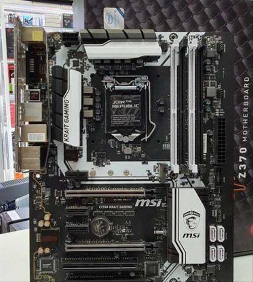 Материнская плата 1151 MSI Z170A krait gaming