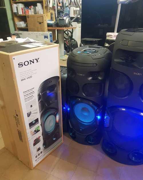 Новая аудио система Sony MHC-V42D