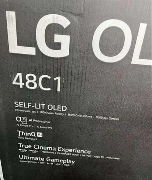 Телевизор LG oled48C1RLA