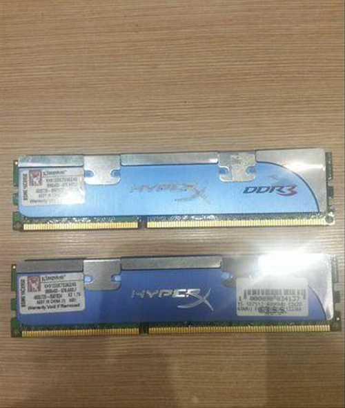 Оперативная память, новая слоты по 4Gb