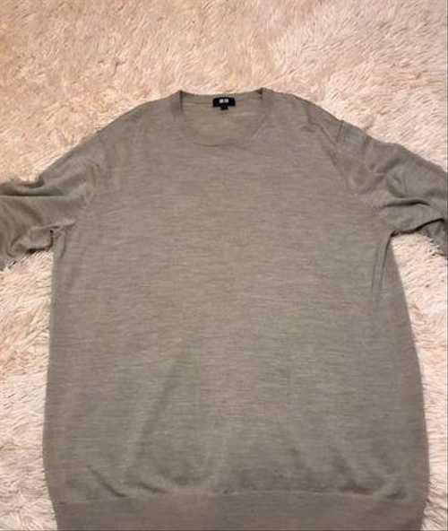 Пуловер Uniqlo шерсть 100