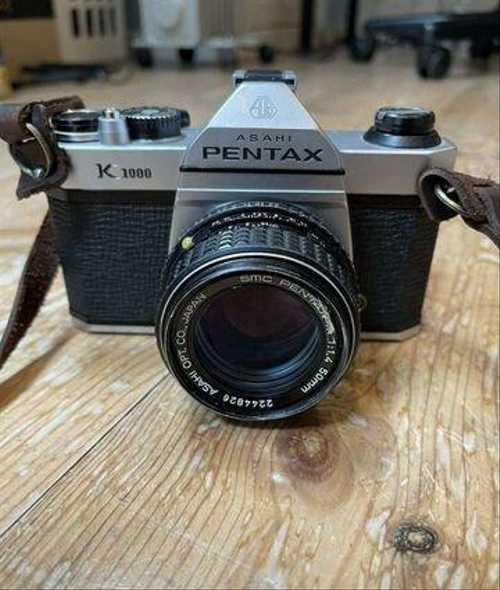 Pentax k 1000 плюс Asahi 50mm 1.4
