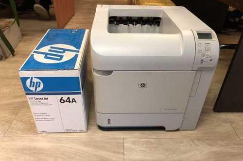 Принтер лазерный HP 4014 сетевой