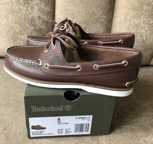 Топсайдеры Timberland 2eye 8US новые оригинал