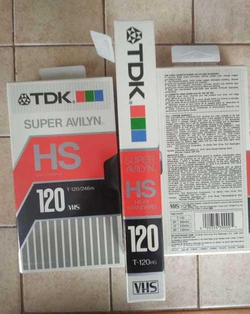Видеокассеты TDK 120