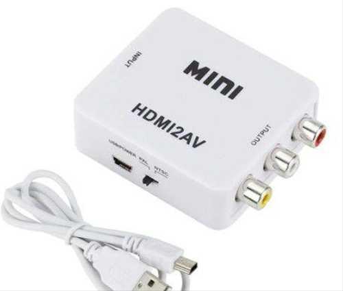 Переходник hdmi RCA (с hdmi на Тюльпаны)