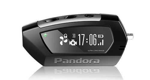 Брелок Pandora LCD D010 black