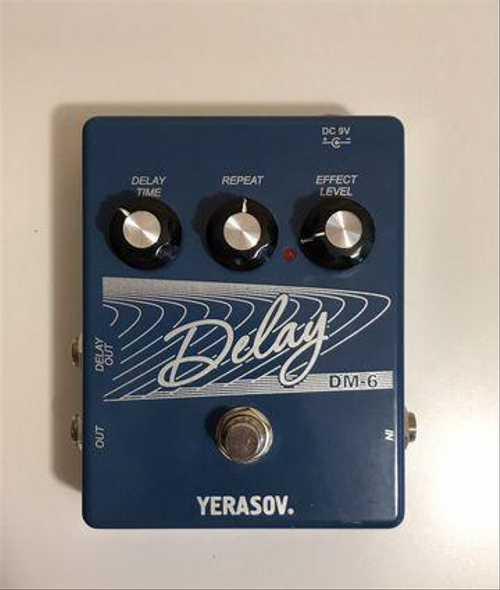 Гитарная педаль дилей Yerasov Delay DM-6