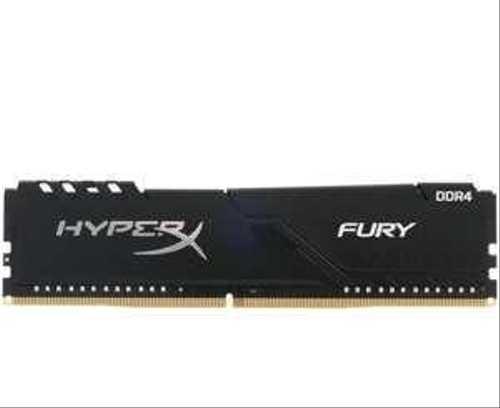 Kingston HyperX fury Black ddr4 4*8гб 32