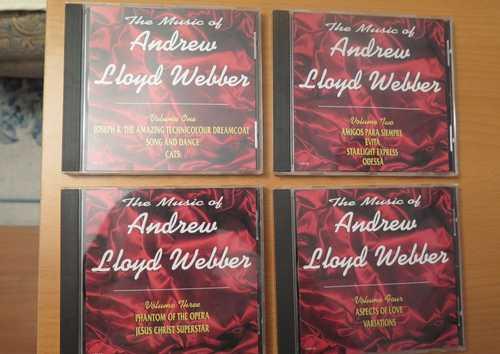 "the music of Andrew Lloyd Webber" 4 CD оригинал