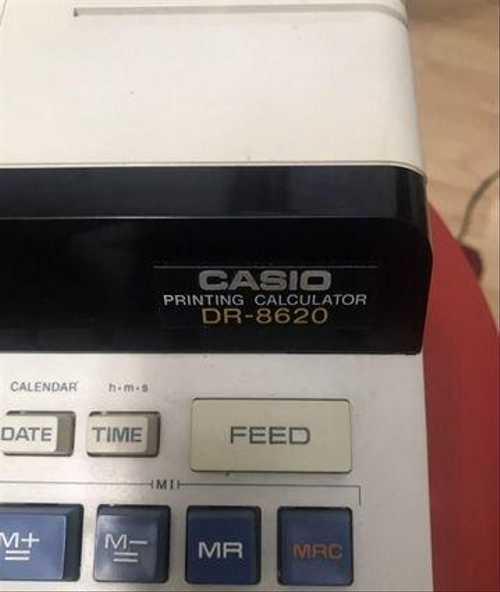 Калькулятор-принтер Casio