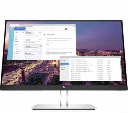 Новый LCD HP 23" E23 G4 черный (IPS 1920x1080 5ms