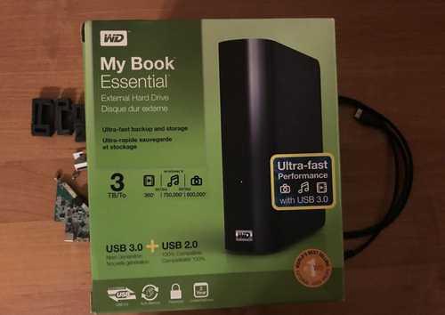 Корпус 3.5 Внешний HDD WD My Book Essential