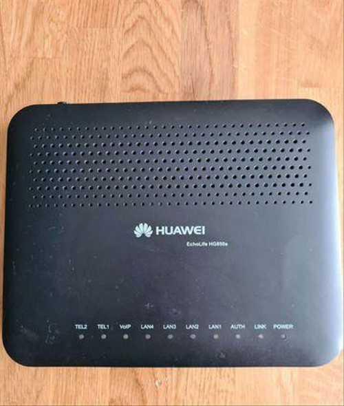 Терминал (роутер) Huawei gpon EchoLife HG850a