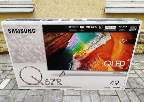 Телевизор Samsung 4K Smart qled QE49Q67RAU Ростест