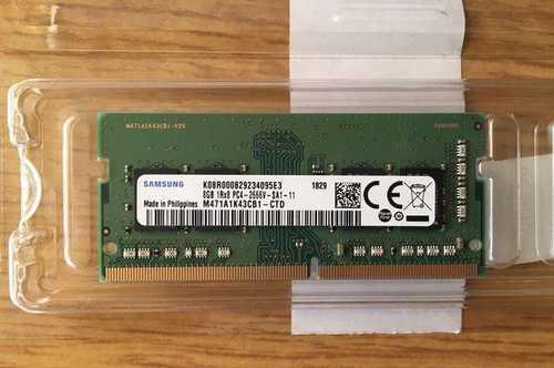 Оперативная память sodimm Samsung (M471A1K43CB1-CT