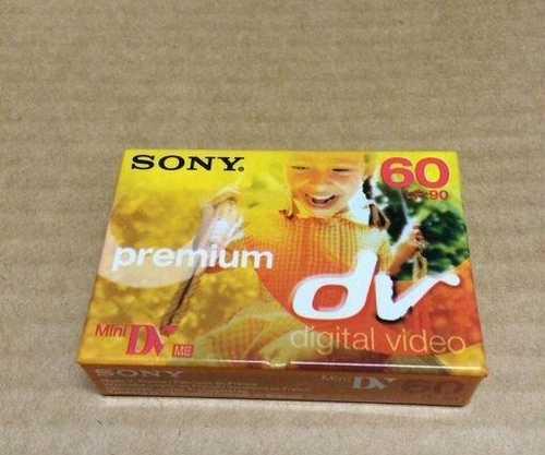 Видеокассета Sony Mini DV Premium 60 min