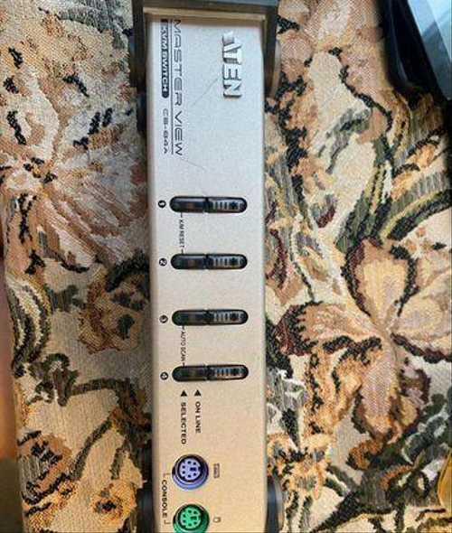 Aten 4 port Master View KVM switch CS 84A