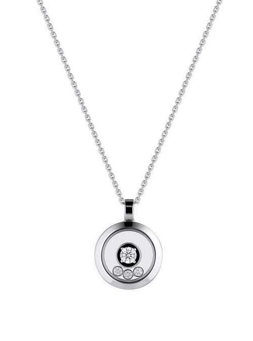 Chopard Happy Solitaire 0.25 ct White Gold Pendant
