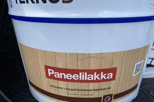 Лак для дерева Teknos Paneelilakka Полуматовый 9л