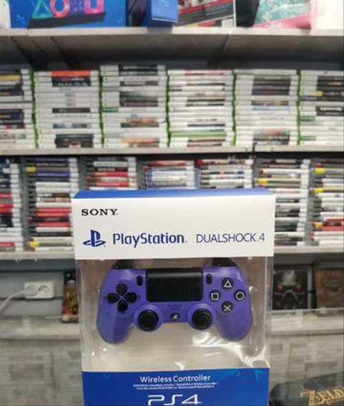 Dualshock4 Purple New + Наушники Samsung