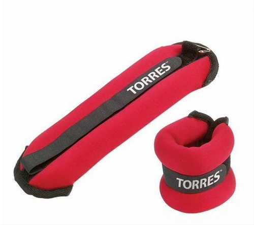 Утяжелители универсальные Torres 2х1,0 кг