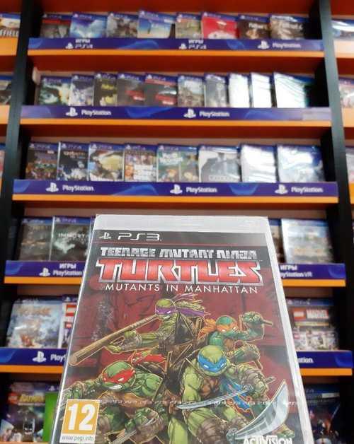 Tmnt Mutants in Manhattan (New)(PS3, английская ве